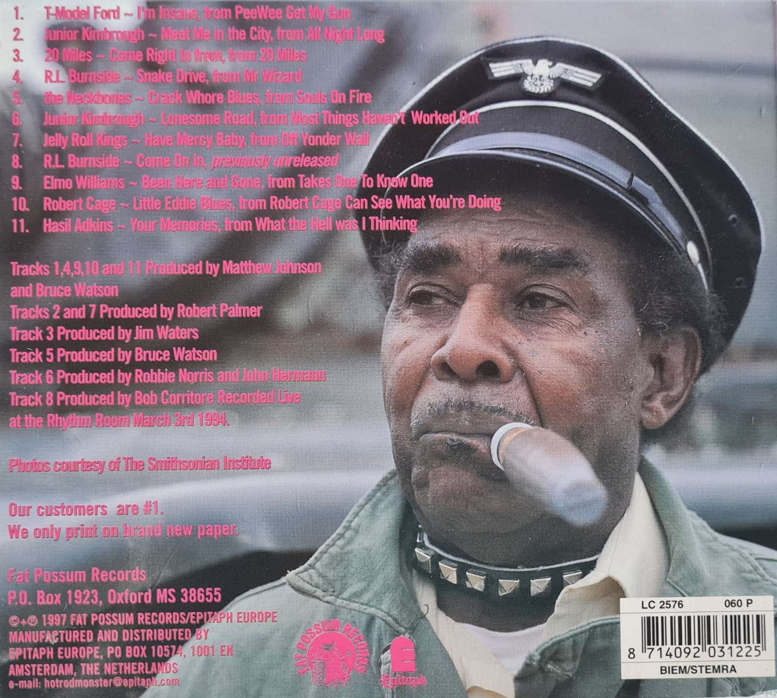 Fat Possum Records - Not the Same Old Blues Crap (CD)