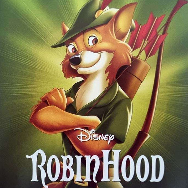 Portada Del Dvd De Robin Hood De Disney Robin Hood Png | PNGEgg