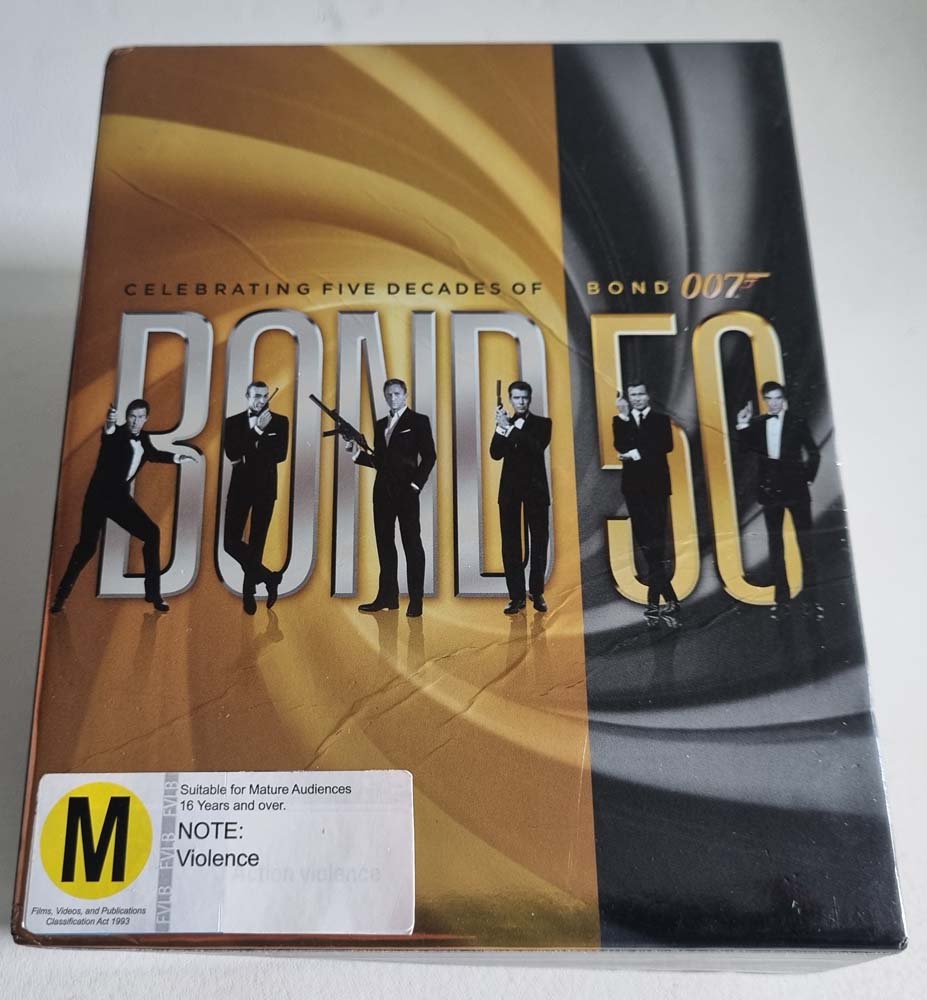 Conjunto De Blu Ray Del 50 Aniversario De James Bond Coffret James