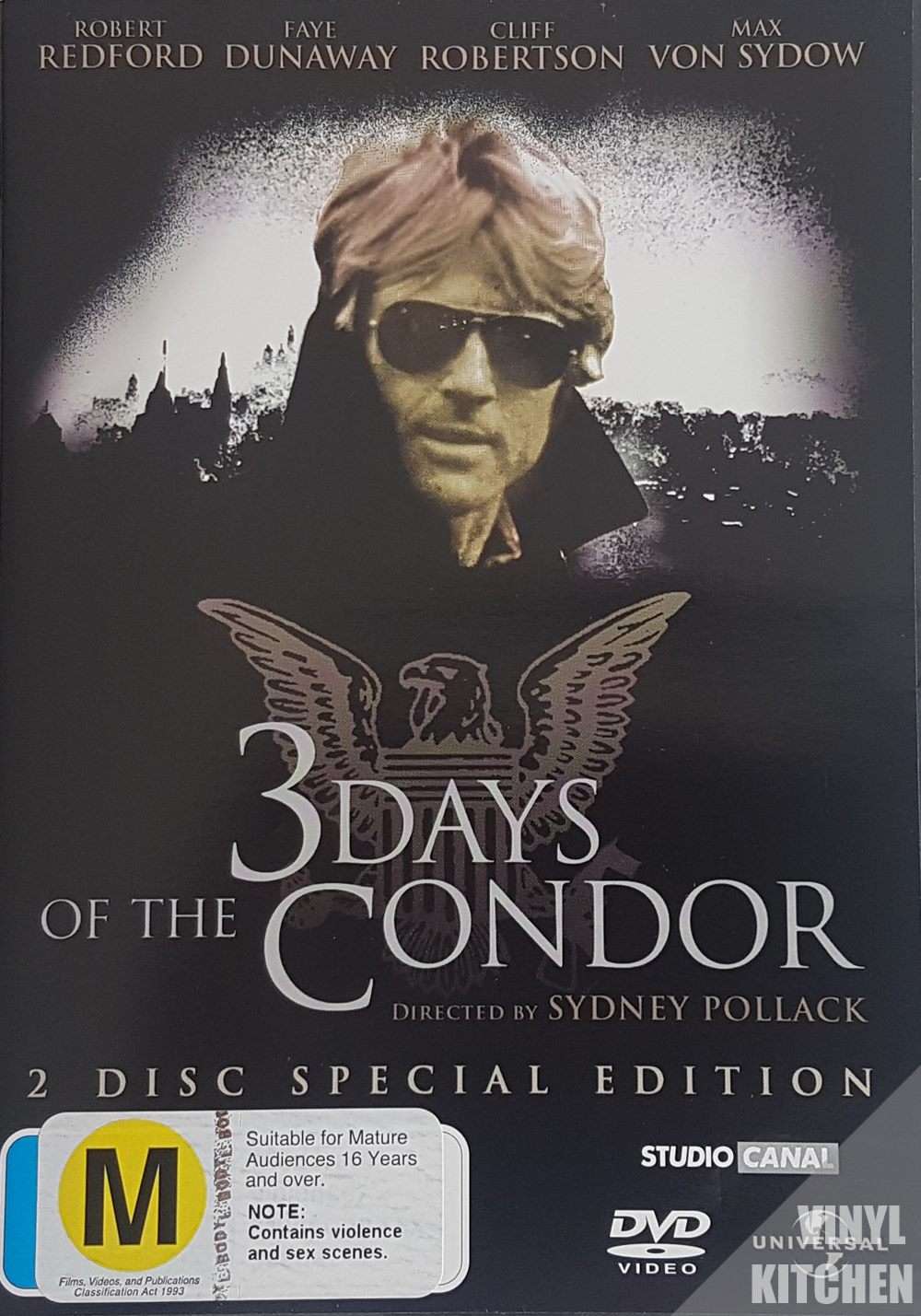 3 Days of the Condor - 2 Disc Special Edition - 1975 (DVD)