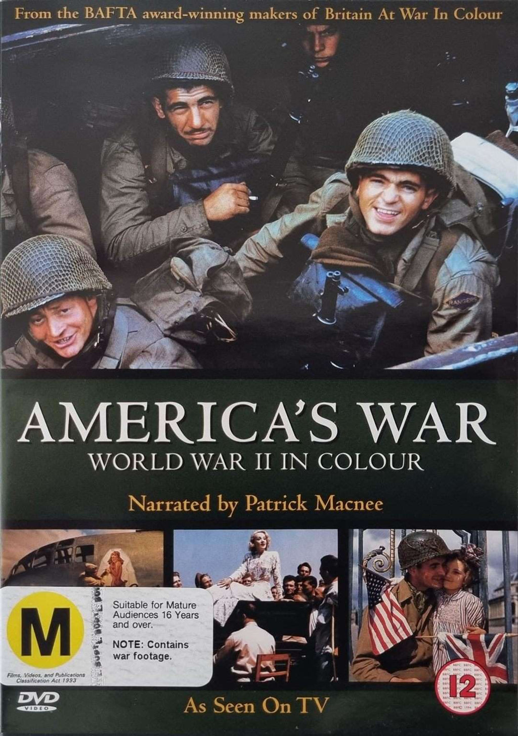 America's War: World War 2 in Colour (DVD)