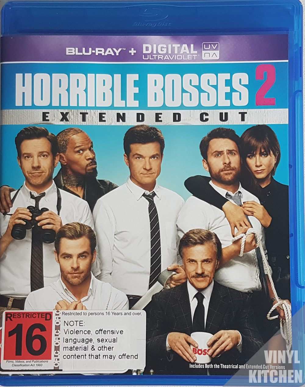 Horrible Bosses 2 - Extended Cut - 2014 (Blu Ray)