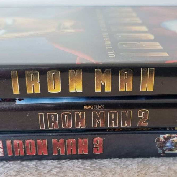 Iron Man Blu Ray Trilogi Blu Ray Iron Man Trilogía Imp 7 Disc
