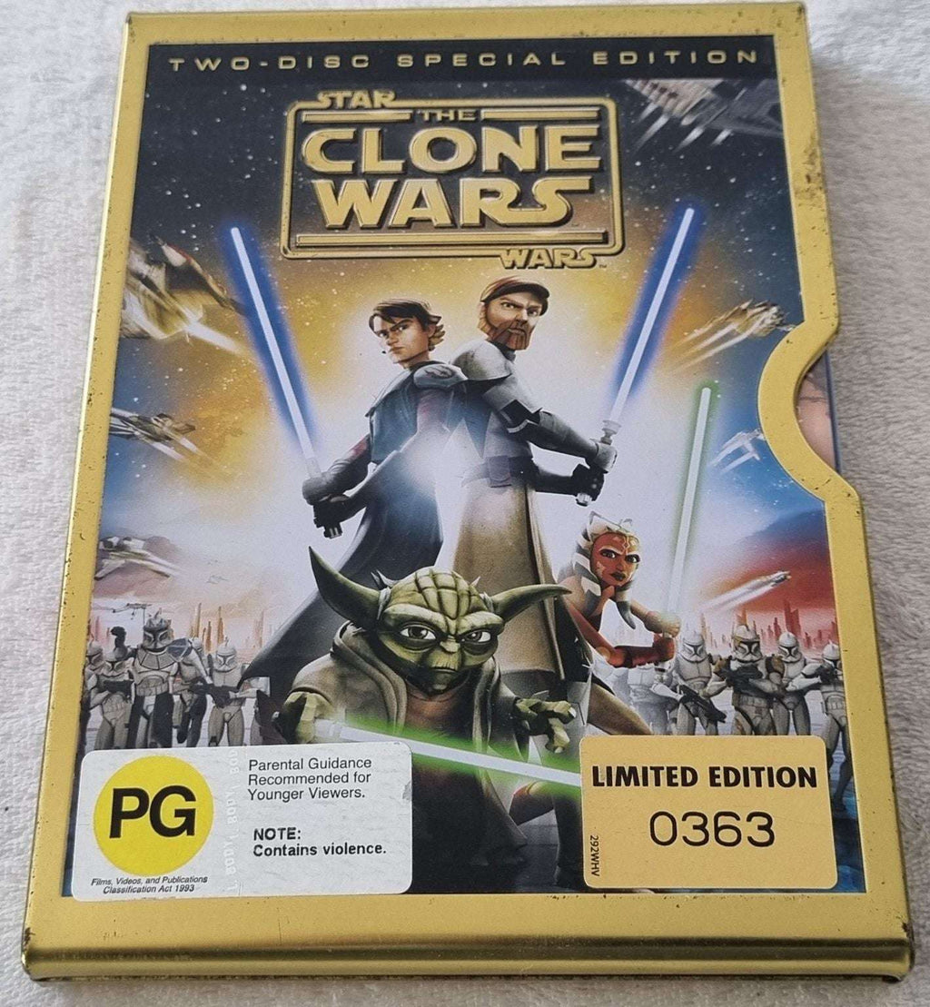 Star Wars: The Clone Wars (2 Disc Limited Edition Steel Case)