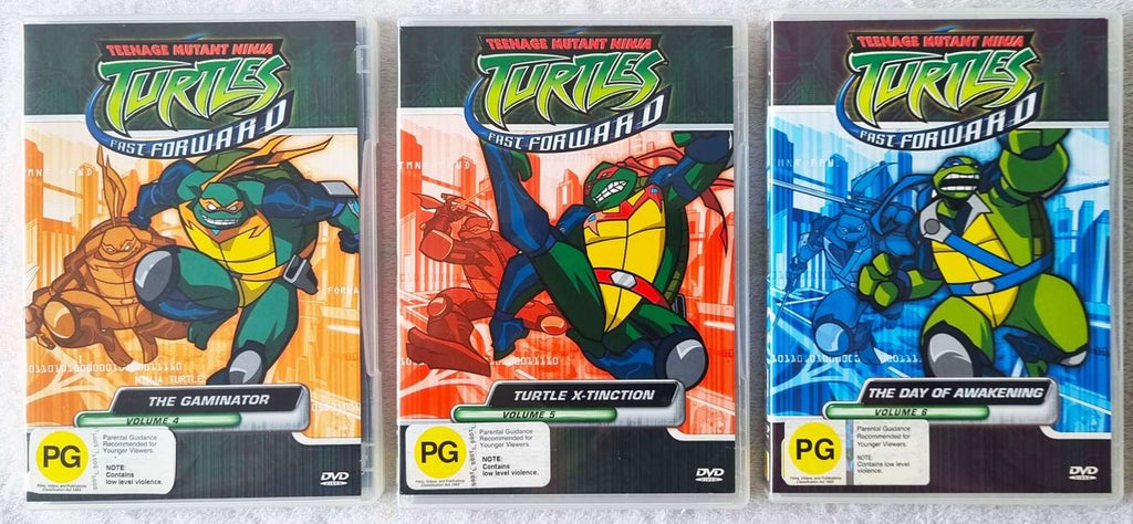 Teenage Mutant Ninja Turtles: Fast Forward Volumes 4,5,6 (DVD)