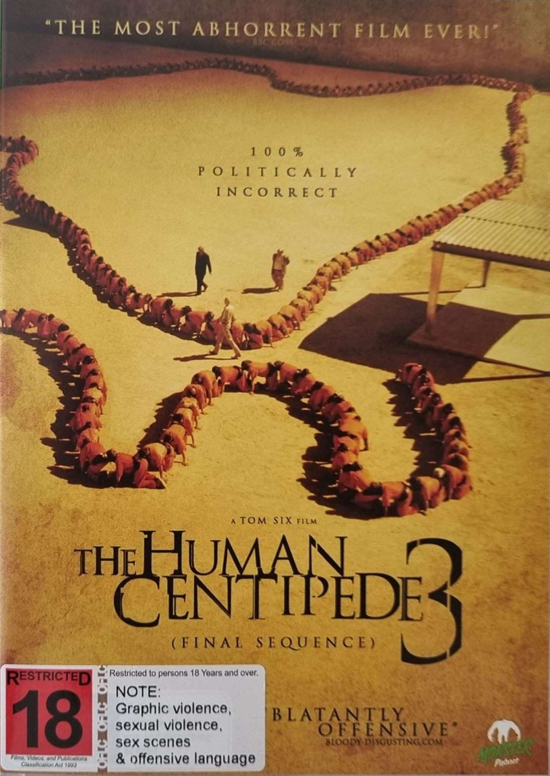 Human Centipede Movie THE HUMAN CENTIPEDE 2: FULL SEQUENCE (2011)