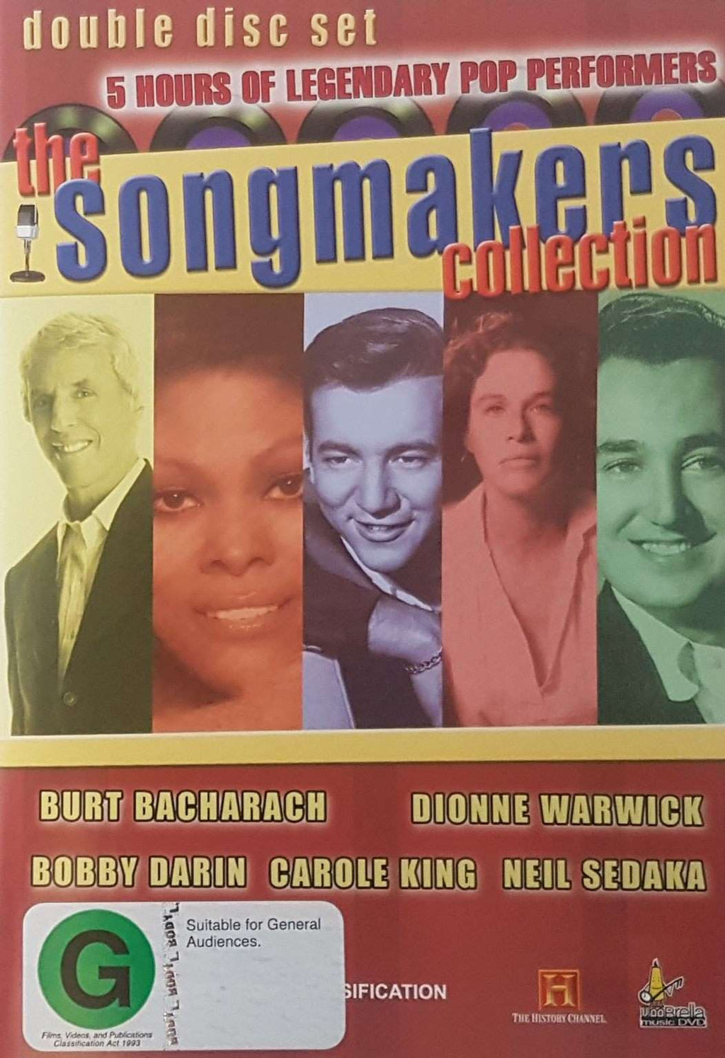 The Songmakers Collection (5 Hours of Legendary Pop Performers) (DVD)