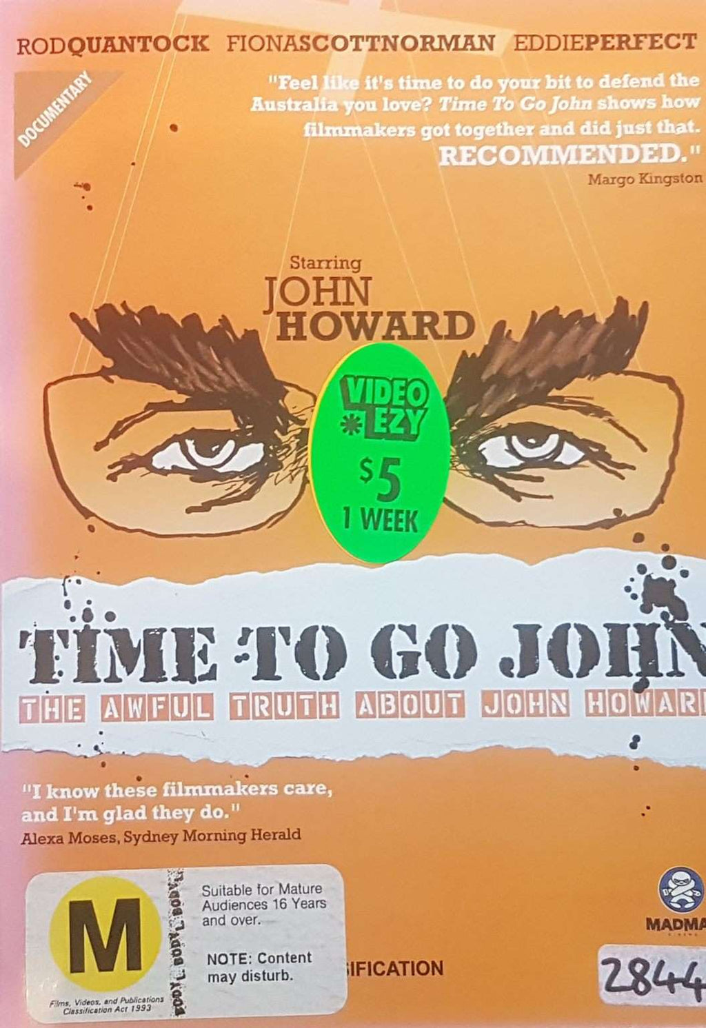 Time to Go John: The Awful Truth about John Howard (DVD)