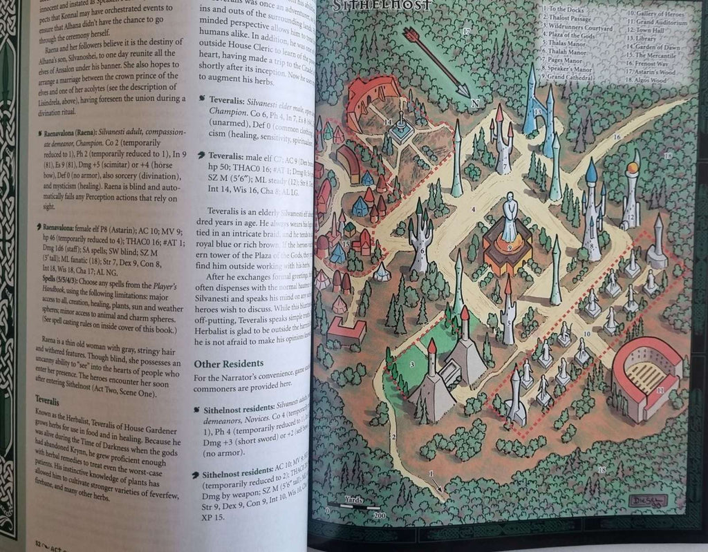 Advanced Dungeons and Dragons - Dragonlance - The Sylvan Veil