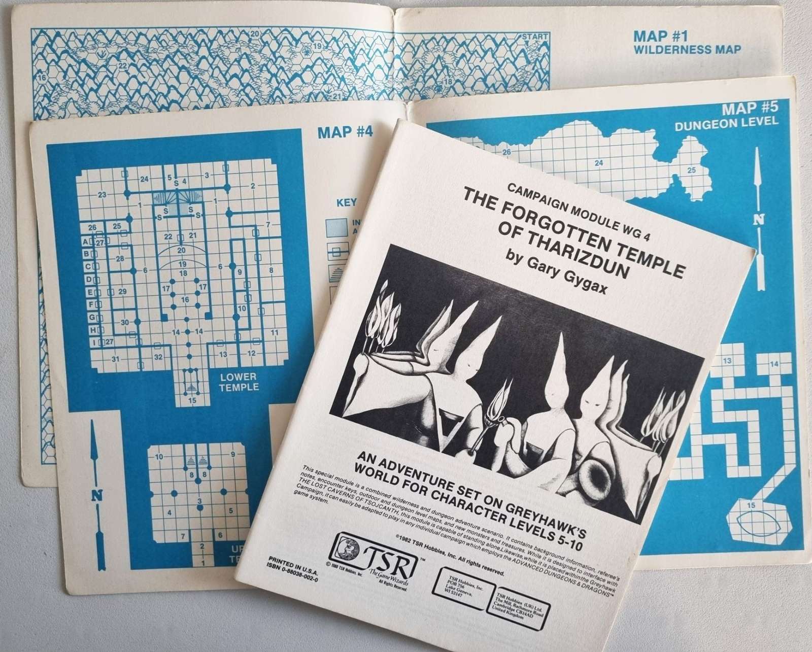 Advanced Dungeons & Dragons - The Forgotten Temple of Tharizdun (WG 4)