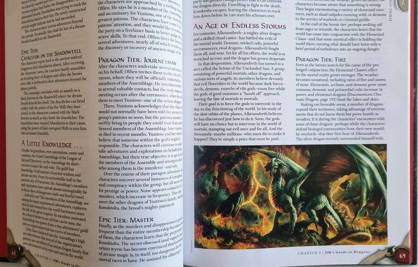 Dungeons and Dragons - Draconomicon - Metallic Dragons (4e)