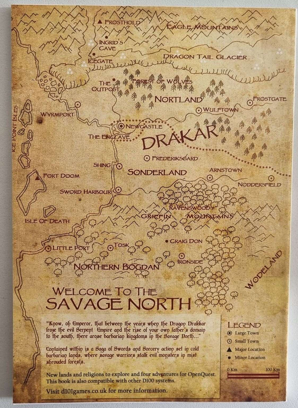 OpenQuest: The Savage North (D101 Games)