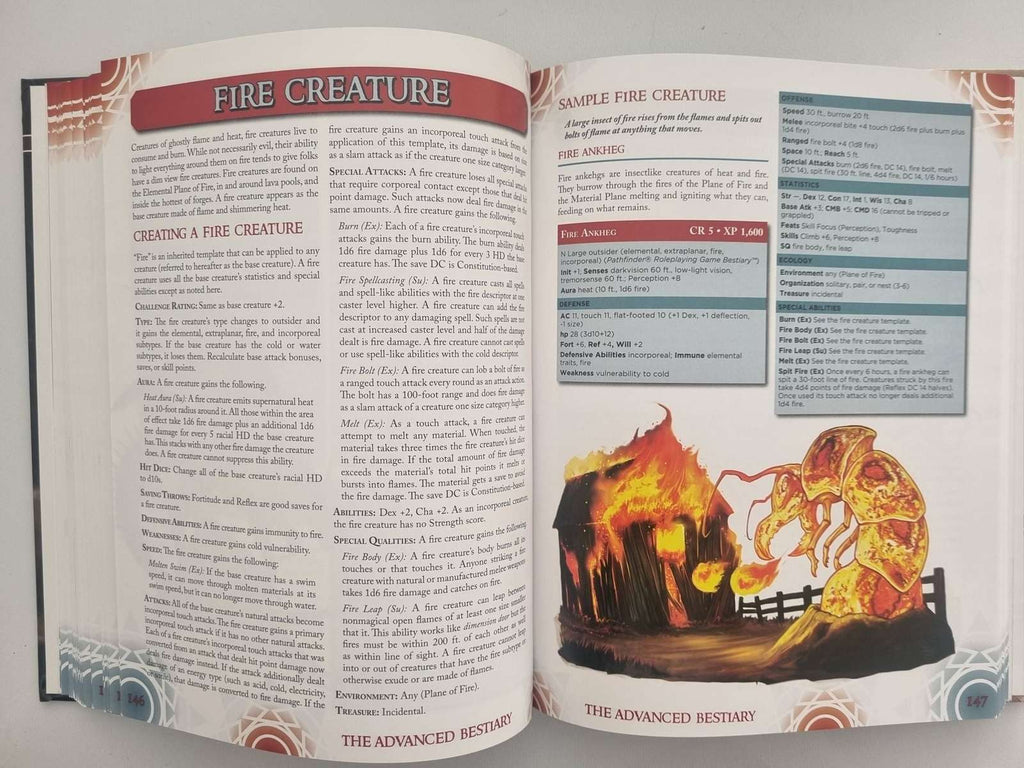 Pathfinder Advanced Bestiary - First Edition (1e)