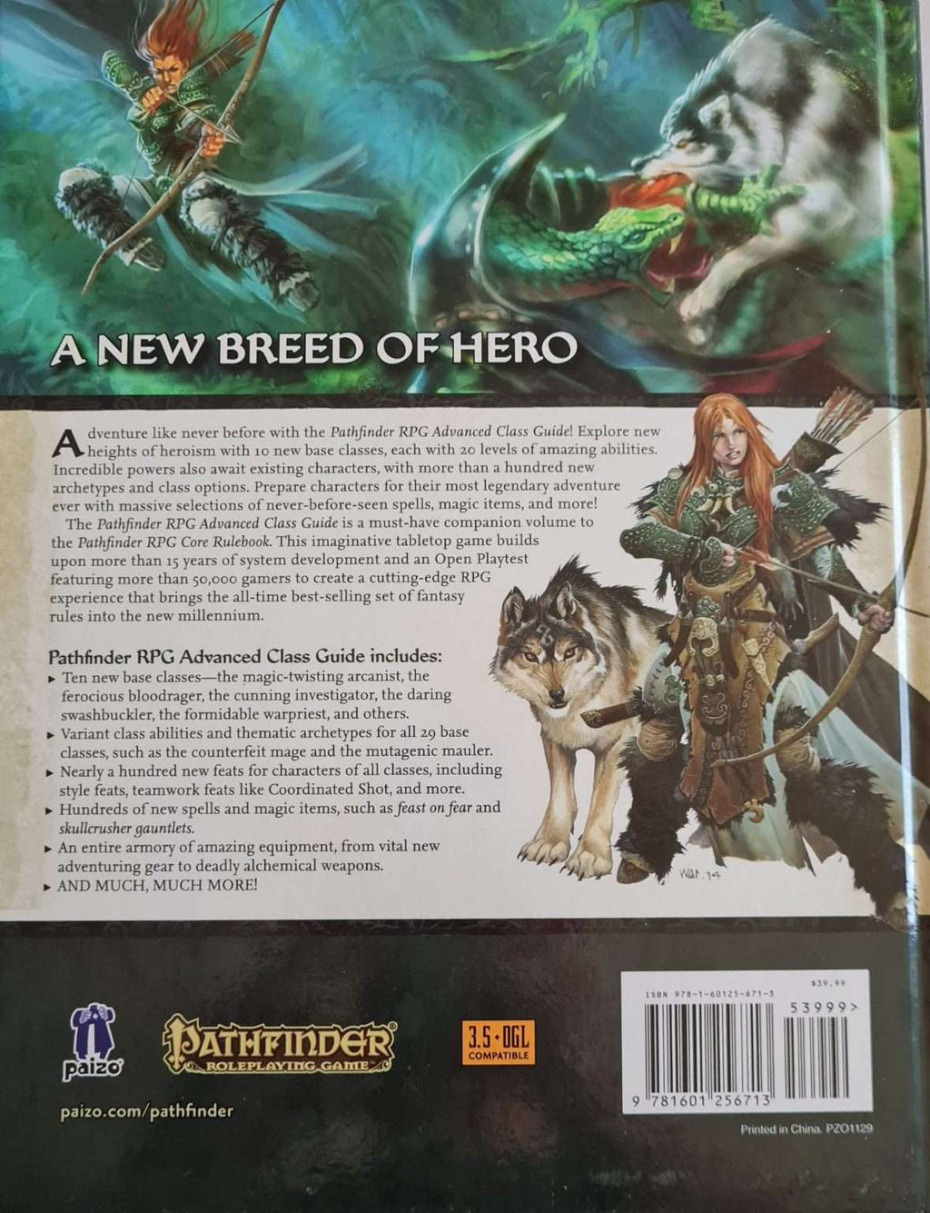 Pathfinder: Advanced Class Guide - First Edition (1e)