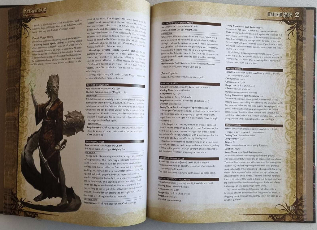 Pathfinder: Advanced Race Guide - First Edition (1e)