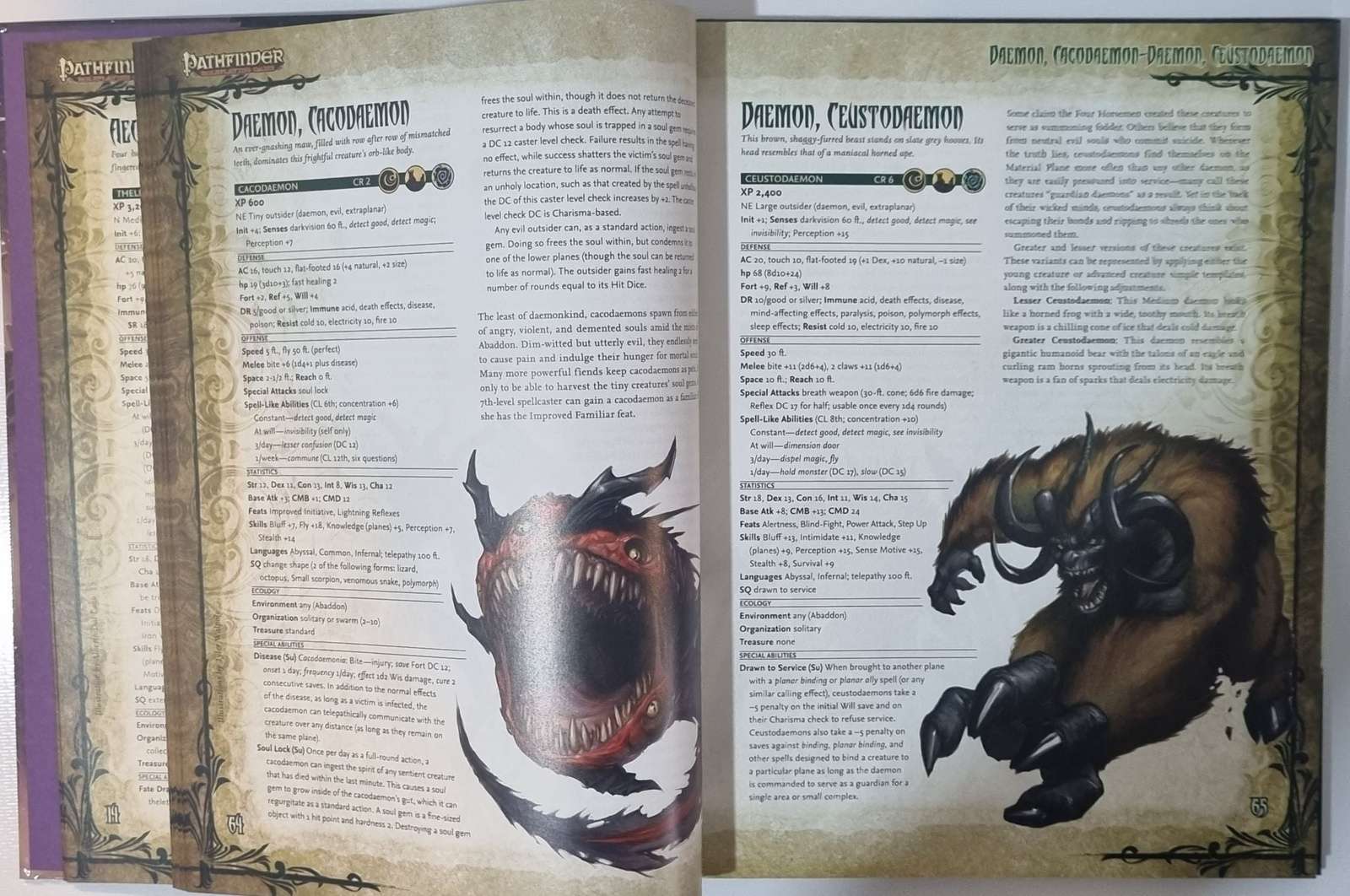 Pathfinder: Bestiary 2 - First Edition (1e)