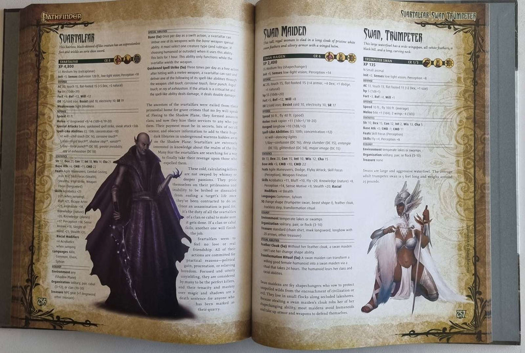 Pathfinder: Bestiary 4 - First Edition (1e)