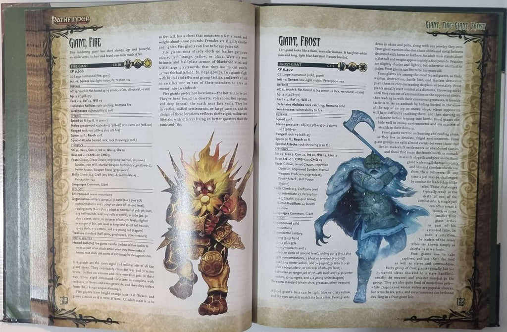Pathfinder: Bestiary - First Edition (1e)