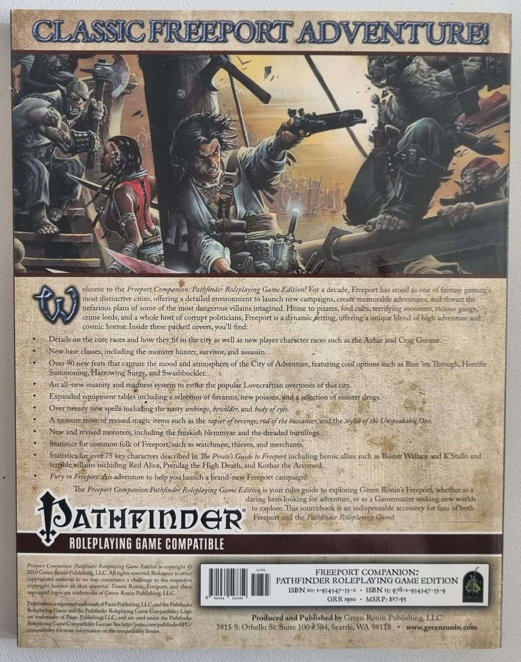 Pathfinder: Freeport Companion