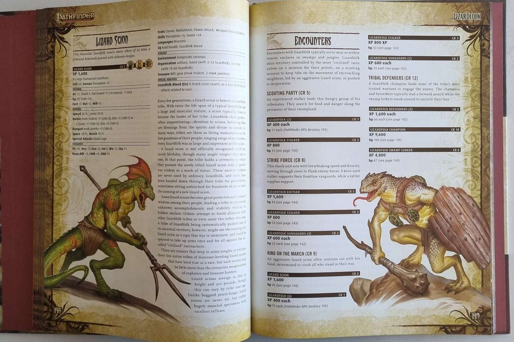 Pathfinder: Monster Codex - First Edition (1e)