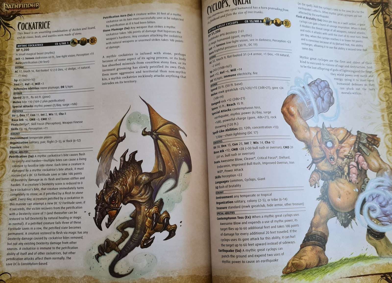 Pathfinder: Mythic Adventures - First Edition (1e)