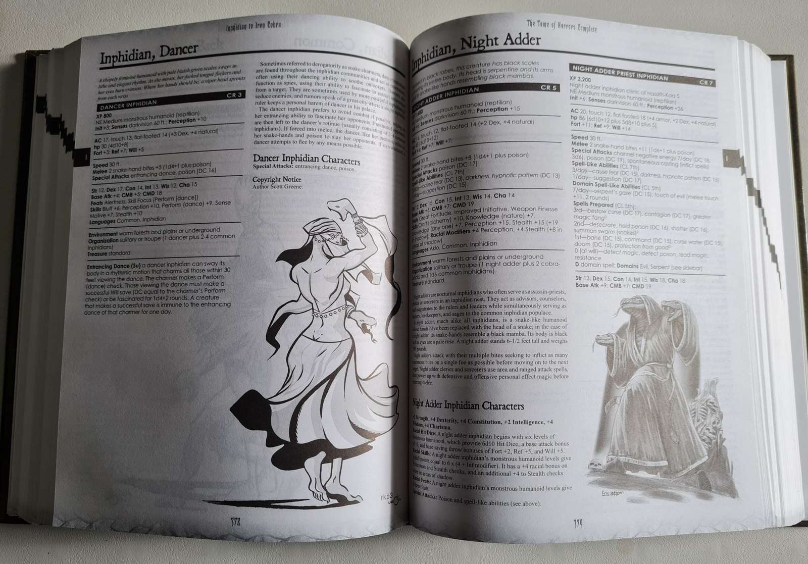 Pathfinder - The Tome of Horrors Complete (Signed by Bill Webb)