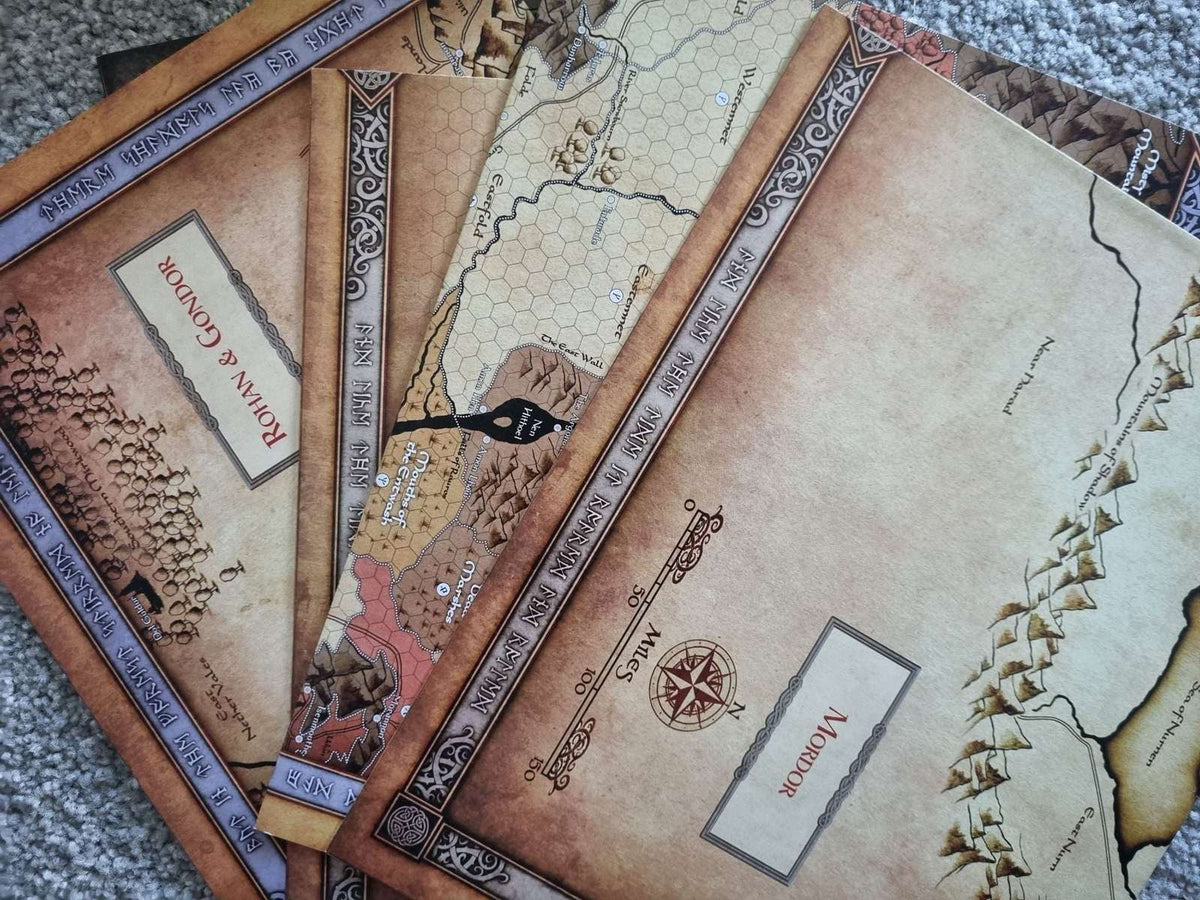 The One Ring Roleplaying Game - Journey and Maps